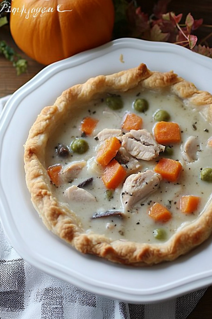Cozy Turkey Pot Pie Soup Recipe - nutribulletrecipebook